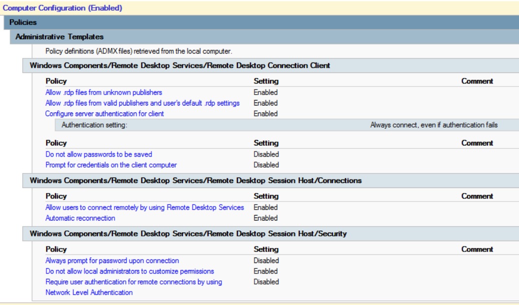Getting The Remote Computer Requires Network Level Authentication Microsoft Community