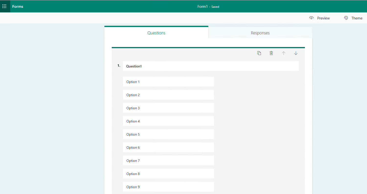 How To Edit The Drop Down Menu In Mnicrosoft Forms Microsoft Community