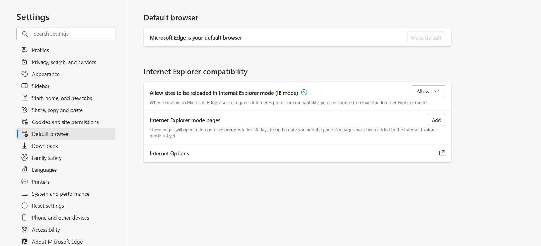 I Am Trying To Open A Website In Explorer While Using Microsoft Edge Microsoft Community