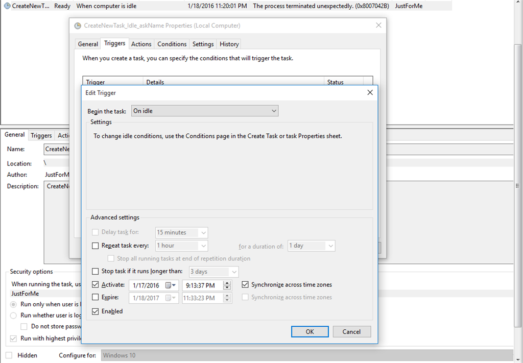 Task Stopping Due To Computer Not Idle Occurs In Task Manager On Microsoft Community