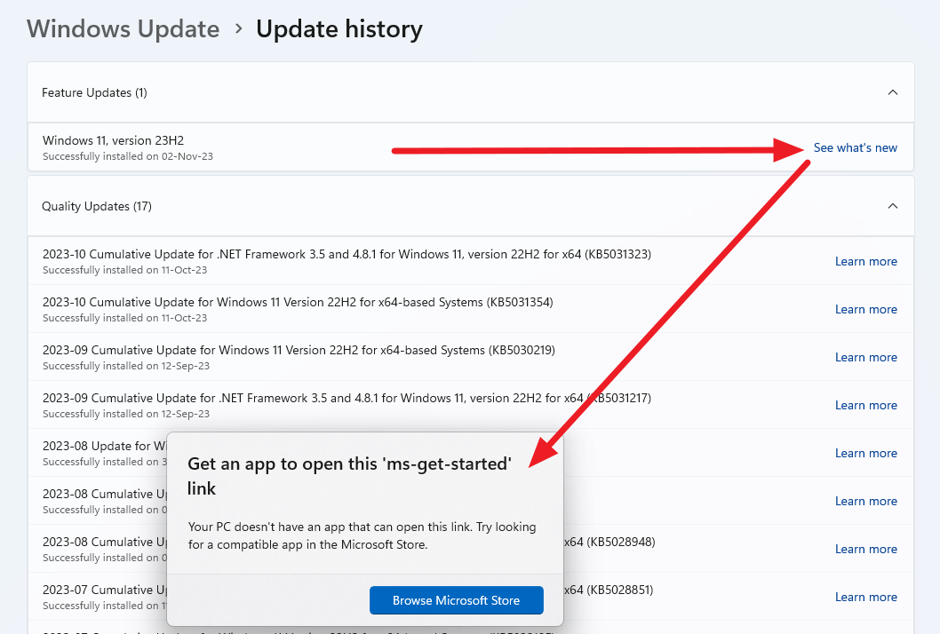 Windows 11 pro version 23h2 / build 22631.2428 update - Microsoft Community Windows 11 pro version 23h2 / build 22631.2428 update - Microsoft Community