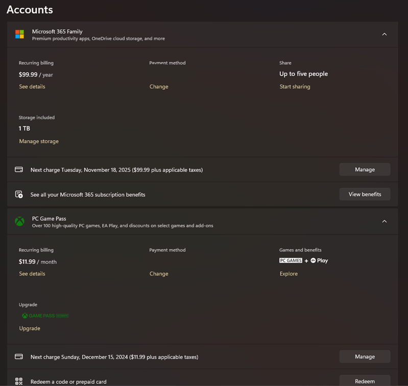 Services & subscriptions not showing current subscription - Microsoft ... Services & subscriptions not showing current subscription - Microsoft ...