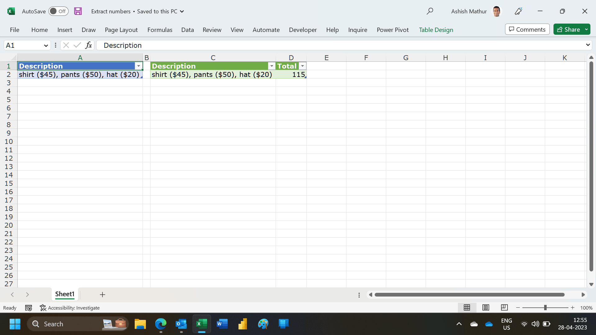 How To Sum All Numbers Found Within A Text Cell In Excel Microsoft Community