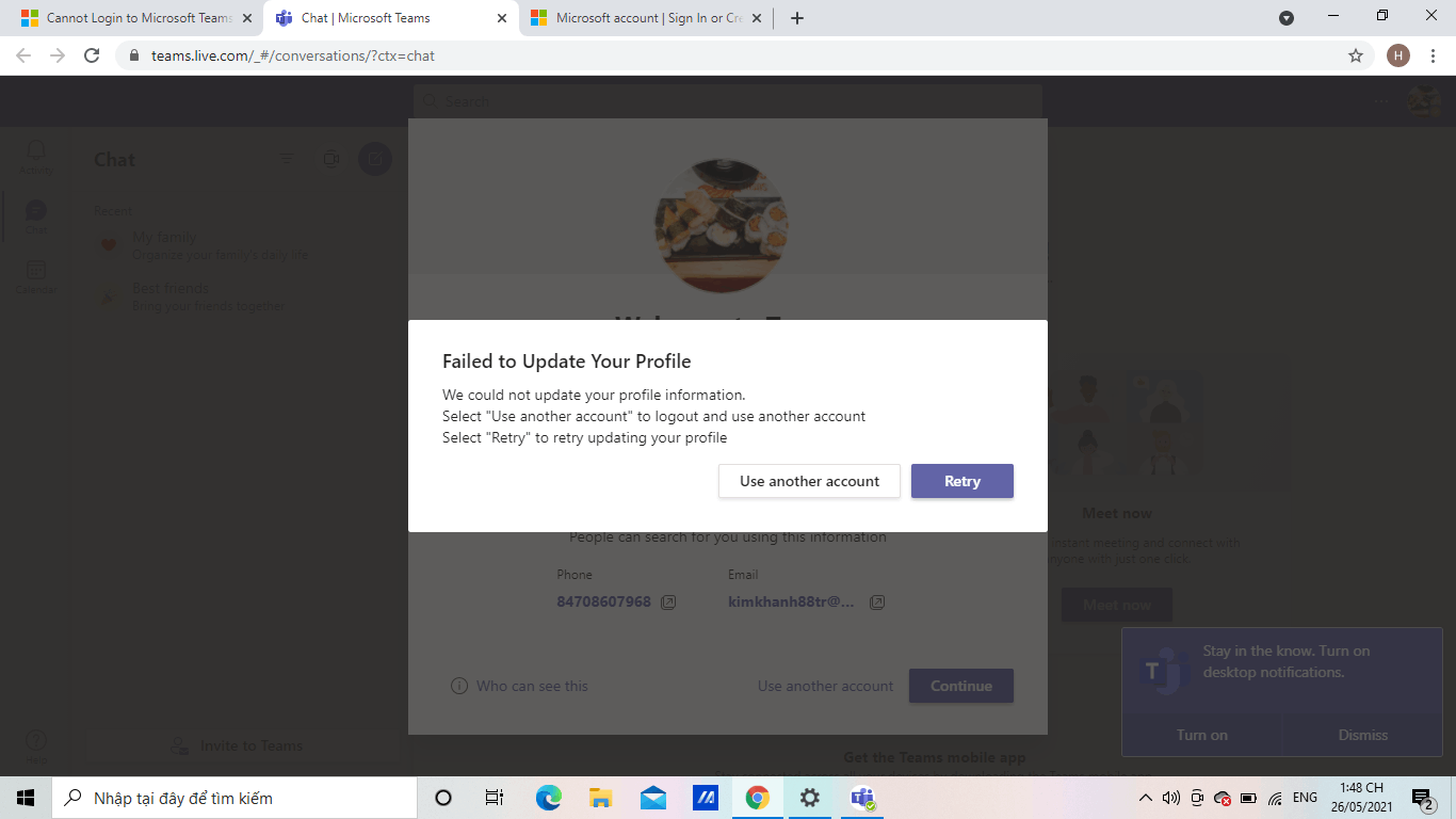Cannot Login to Microsoft Teams - Microsoft Community Cannot Login to Microsoft Teams - Microsoft Community