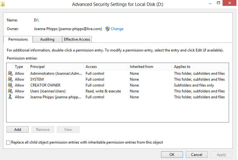 Windows Cannot Access The Specified Device Path Or File You May Not