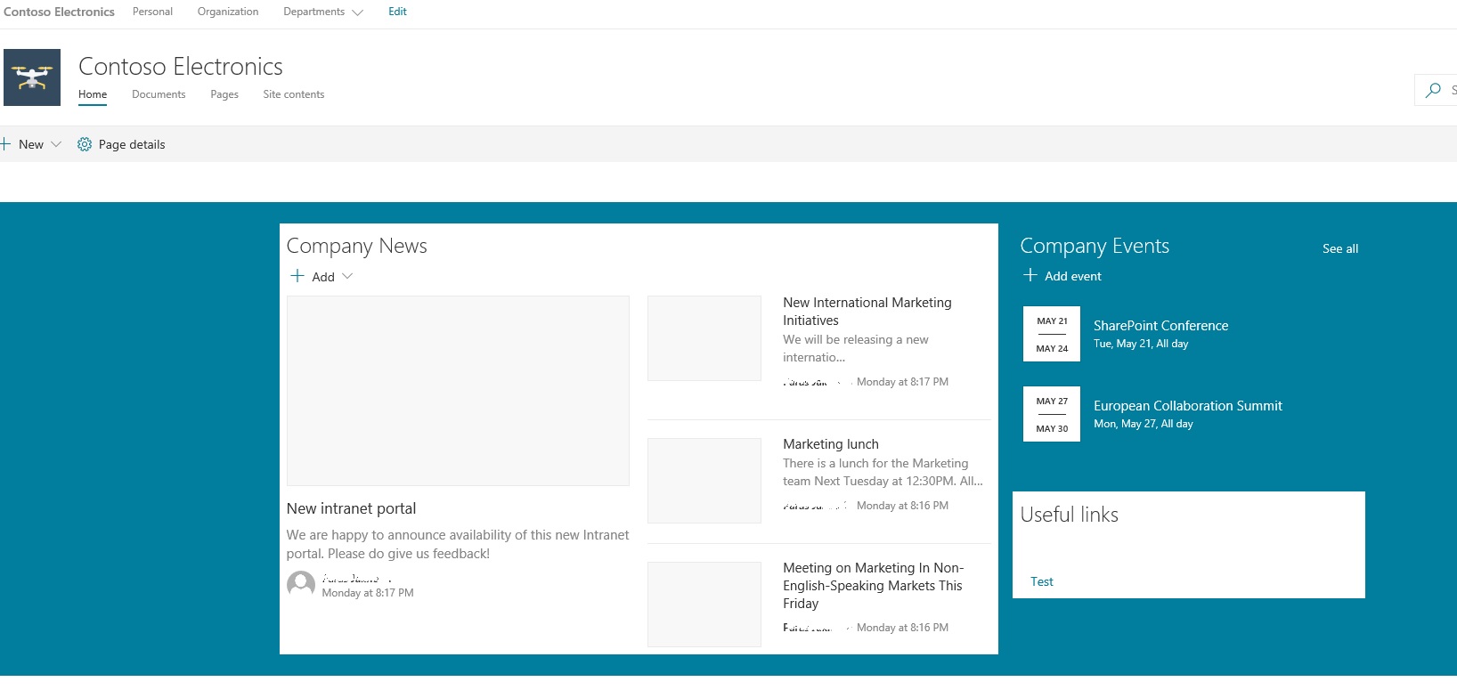 Images Not Loading In News Web Part External User Microsoft Community