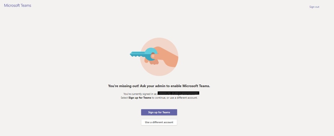Microsoft Teams Error Microsoft Teams Error