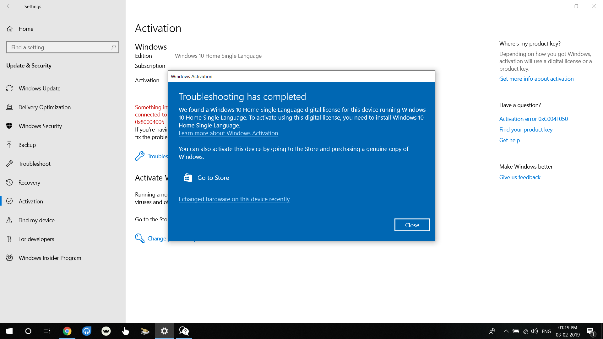 Windows 10 not activating after update - Microsoft Community Windows 10 not activating after update - Microsoft Community