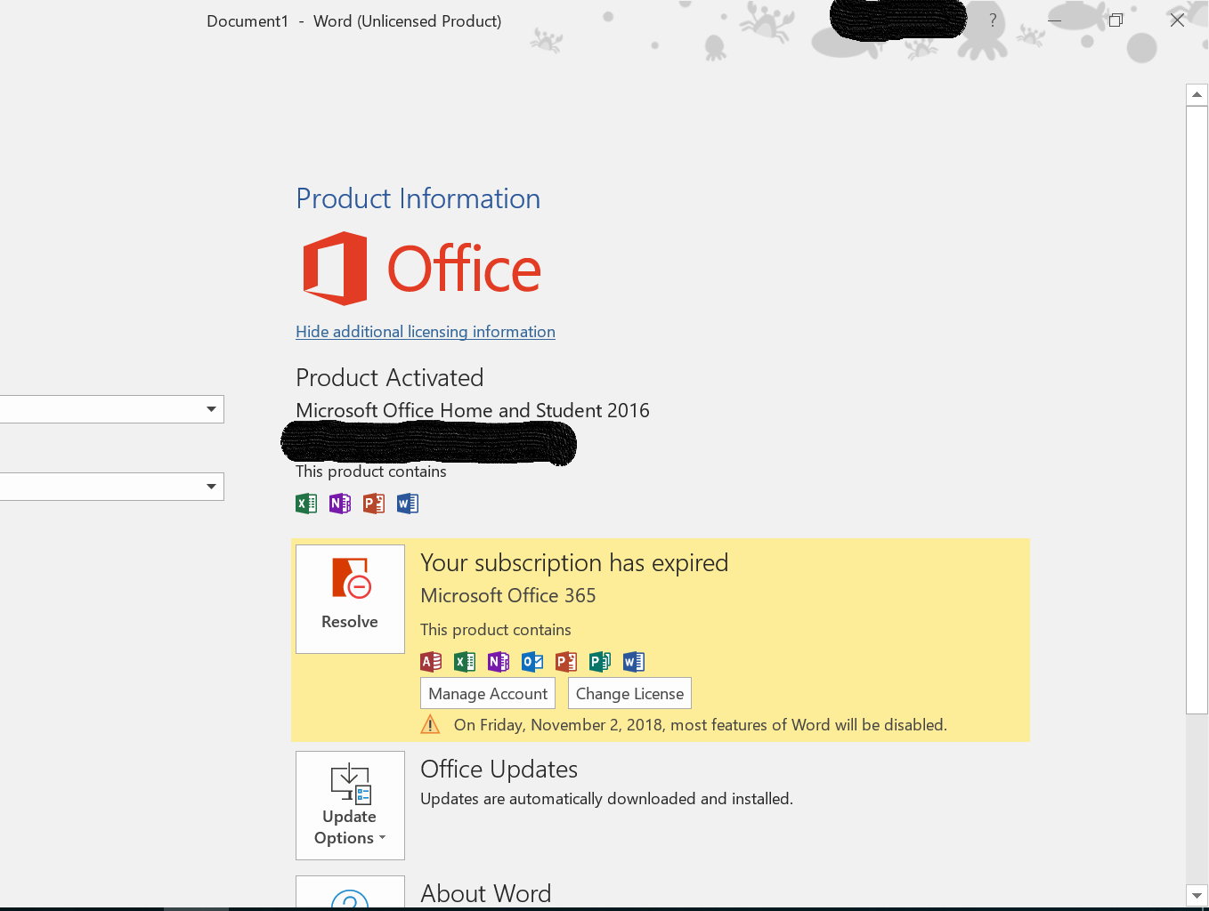 'Unlicensed product' keeps appearing even though I've downloaded ... 'Unlicensed product' keeps appearing even though I've downloaded ...