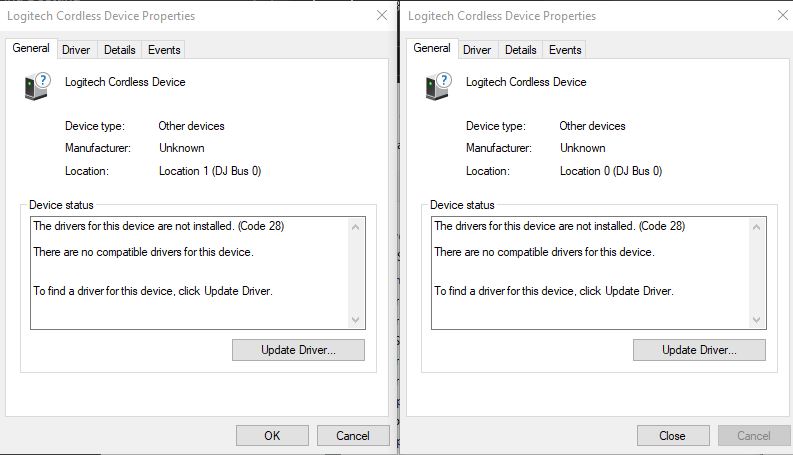 Logitech unifying receiver driver is unavailable - Microsoft Community Logitech unifying receiver driver is unavailable - Microsoft Community