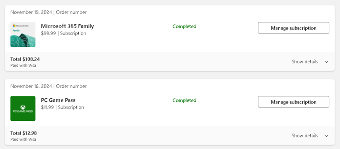 Services & subscriptions not showing current subscription - Microsoft ... Services & subscriptions not showing current subscription - Microsoft ...