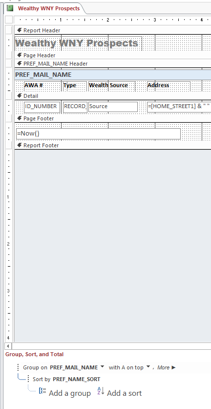 Access Report Not Sorting Correctly Microsoft Community