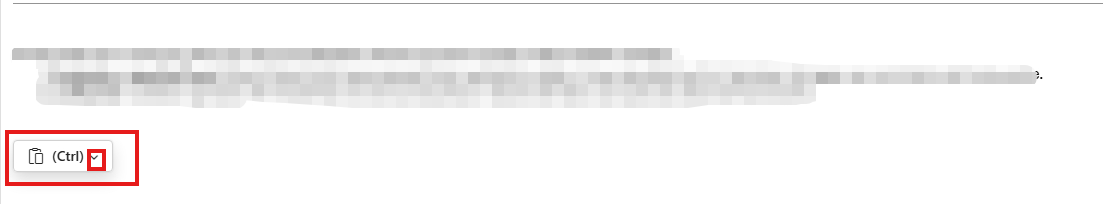 Pasting into Outlook does not keep formatting. No Pasting into Outlook does not keep formatting. No