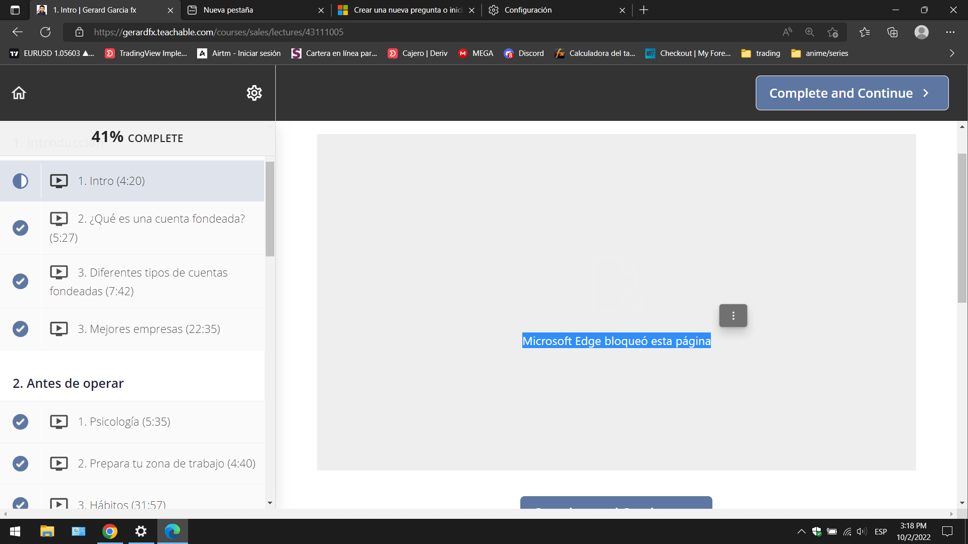 ERROR (Microsoft Edge bloqueó esta página) - Microsoft Community ERROR (Microsoft Edge bloqueó esta página) - Microsoft Community