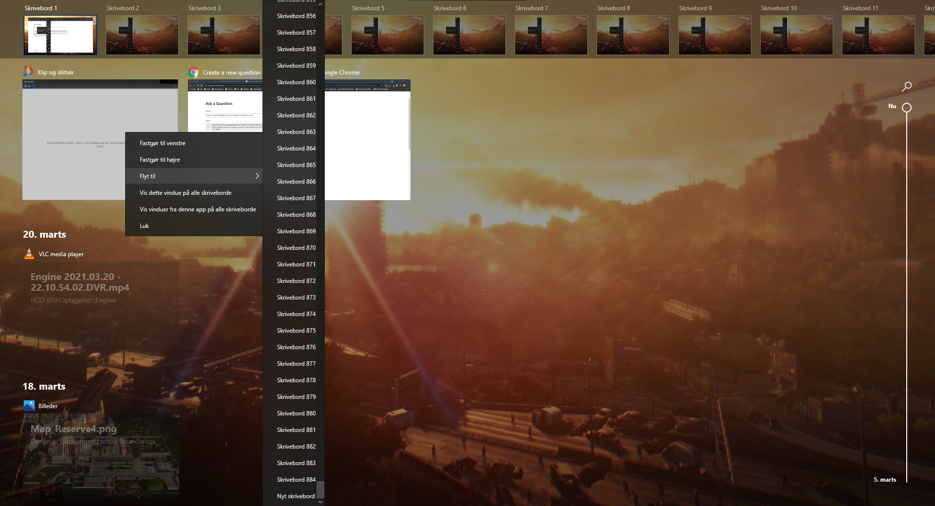 How to close multiple virtual desktops in Windows+tab at once ... How to close multiple virtual desktops in Windows+tab at once ...