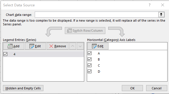 Why Does My Excel Show One Plot When Trying To Plot A Graph Microsoft Community