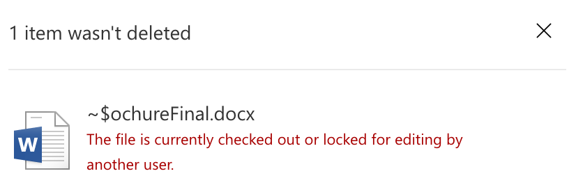 Cannot Remove File Error Code 6009 Microsoft Community