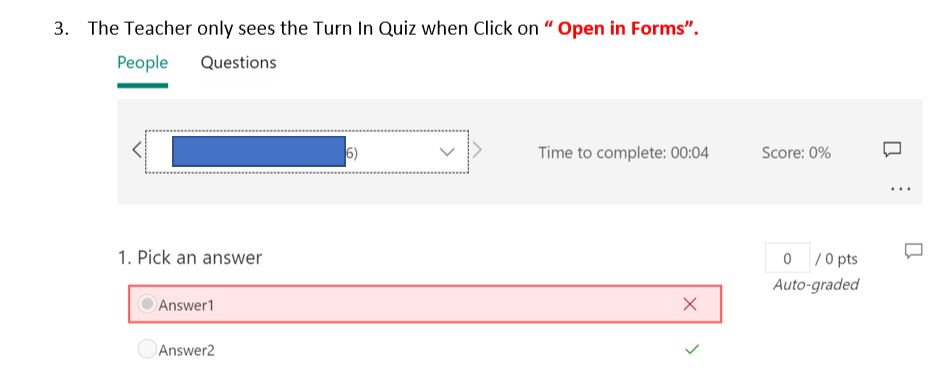 Assignment Error - Submitting Quiz in Teams but Teacher is unable to ... Assignment Error - Submitting Quiz in Teams but Teacher is unable to ...