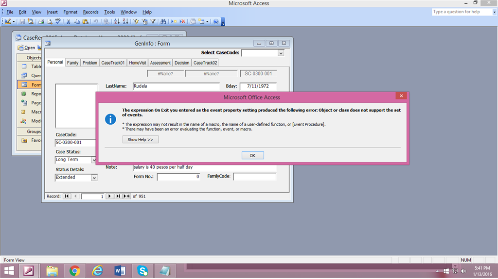 How To Fix Ms Access2013 Error Object Or Class Does Not Support The Microsoft Community