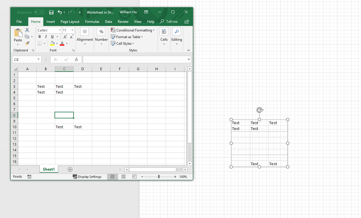 Visio 2016 - Resizing an embedded Excel 2016 object issue - Microsoft ... Visio 2016 - Resizing an embedded Excel 2016 object issue - Microsoft ...