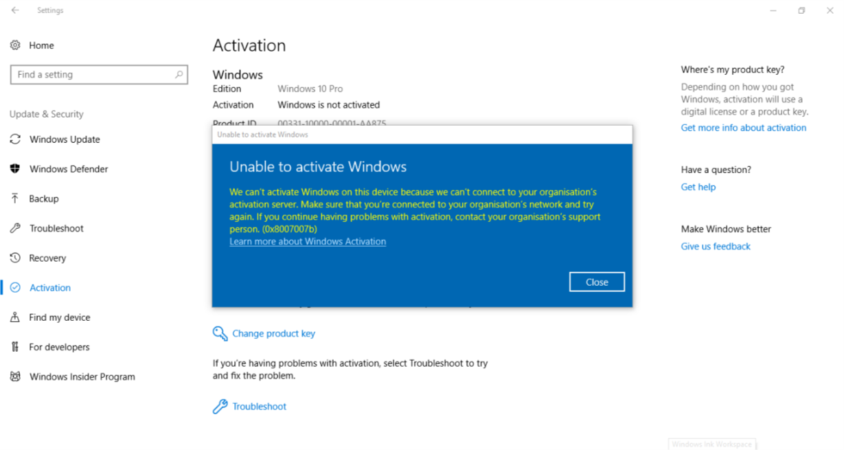 Windows 10 Suddenly UnActivated - Microsoft Community Windows 10 Suddenly UnActivated - Microsoft Community