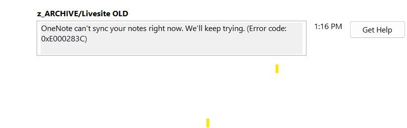 OneNote Not syncing Missing only one Section - Microsoft Community OneNote Not syncing Missing only one Section - Microsoft Community