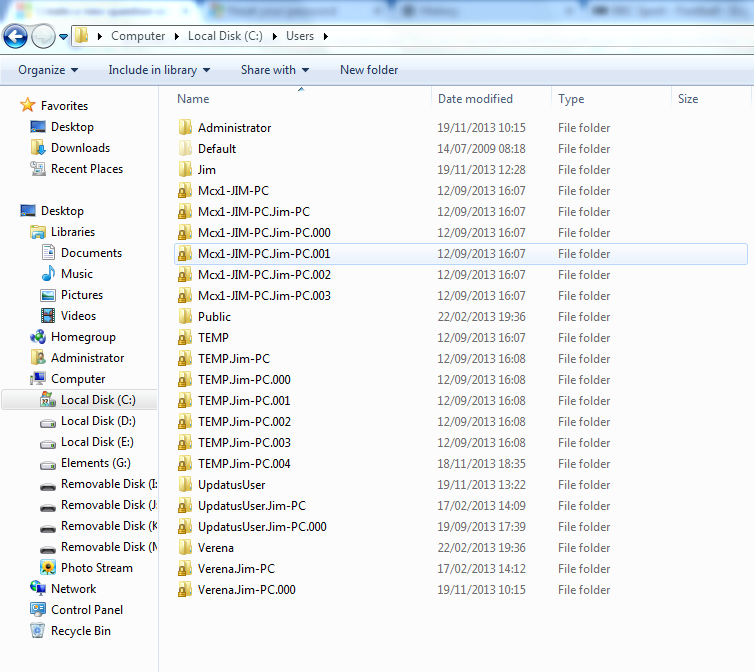 New User Account Not Visible In C Users Microsoft Community