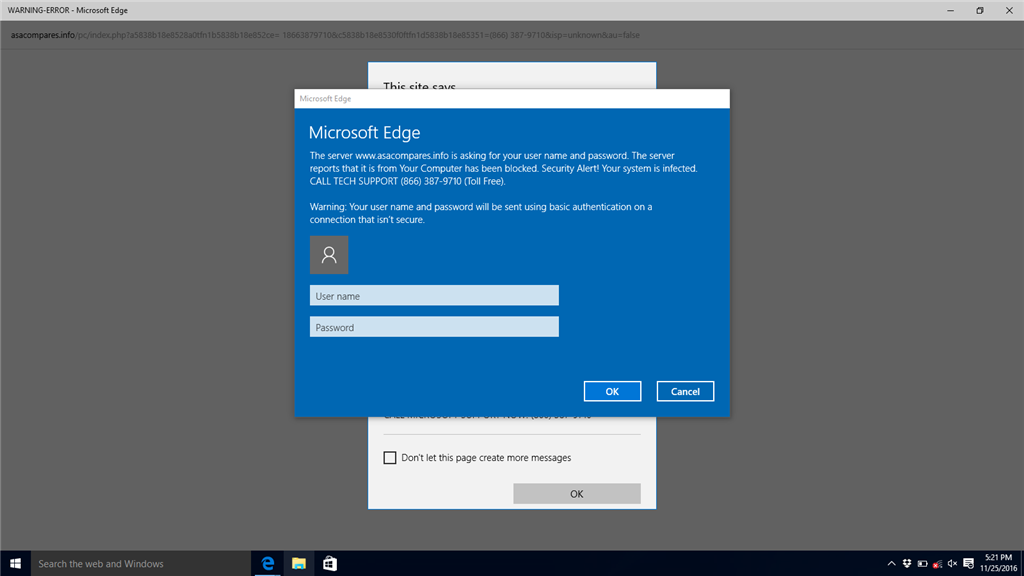 Pop-up message **Microsoft Edge, Security Alert! your - Microsoft Community Pop-up message **Microsoft Edge, Security Alert! your - Microsoft Community