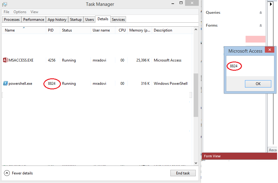 Powershell In Access Vba Get Info From Powershell Into Access Variable Microsoft Community 5025