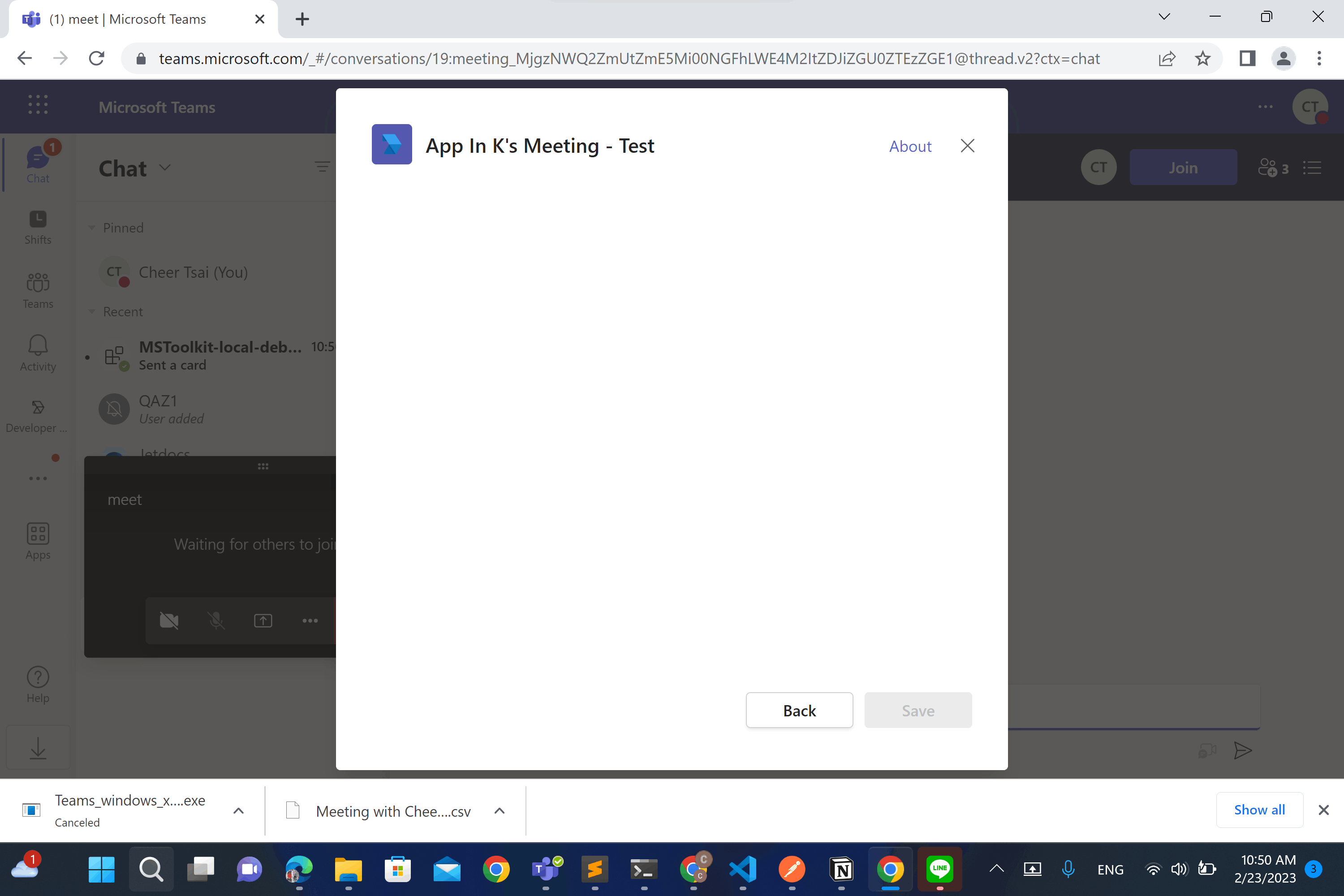 The app URL is invalid or not approved to add Teams app to Teams(by ... The app URL is invalid or not approved to add Teams app to Teams(by ...