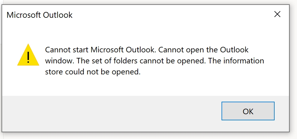 Outlook won't start and cannot log on - Microsoft Community Outlook won't start and cannot log on - Microsoft Community