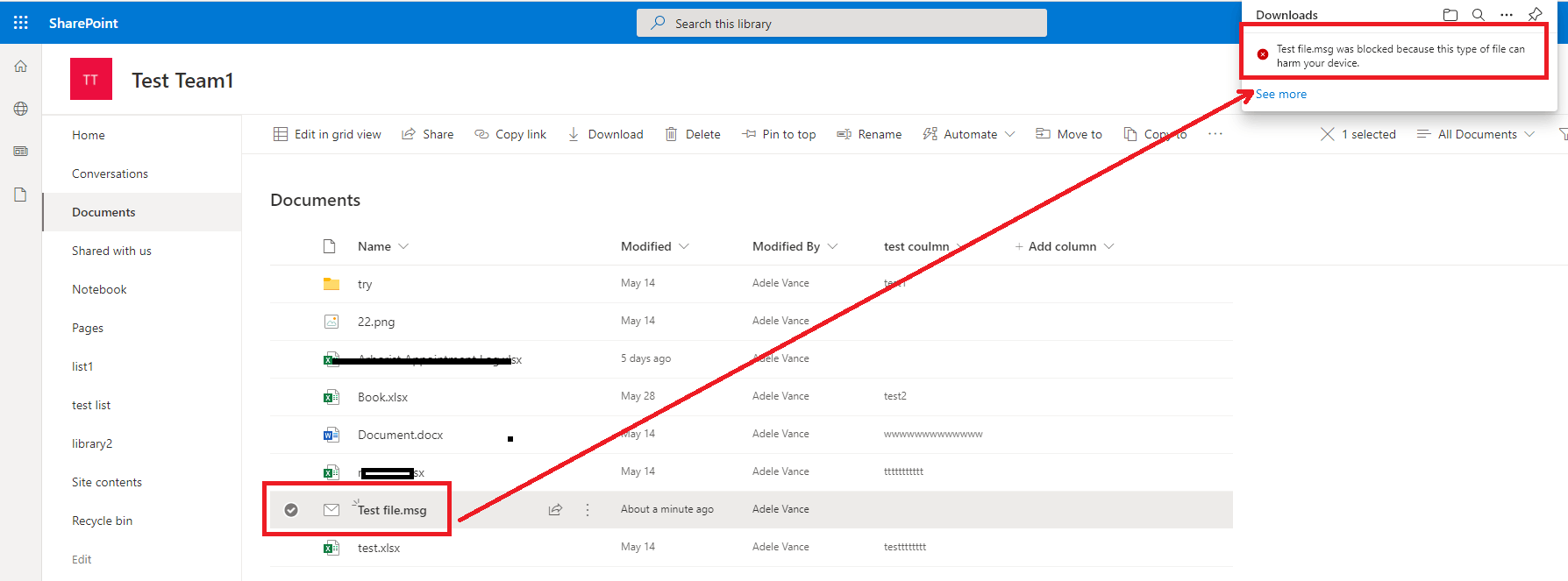 Security Error When Downloading Msg Email Attachments Stored In Microsoft Community