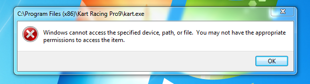 Windows 7 Error Cannot Access The Specified Device File Or Path