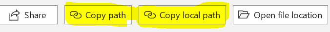 Get Excel File Local Absolute Path Instead Of Onedrive Url Same File