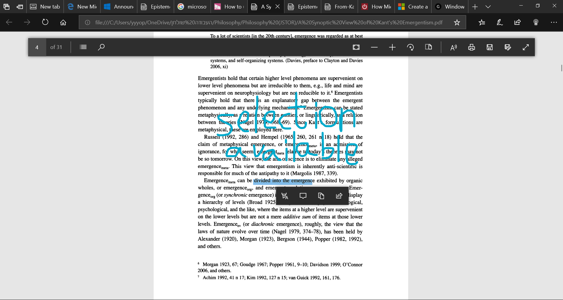 Can T Select Text In Certain Pdf Files Microsoft Community