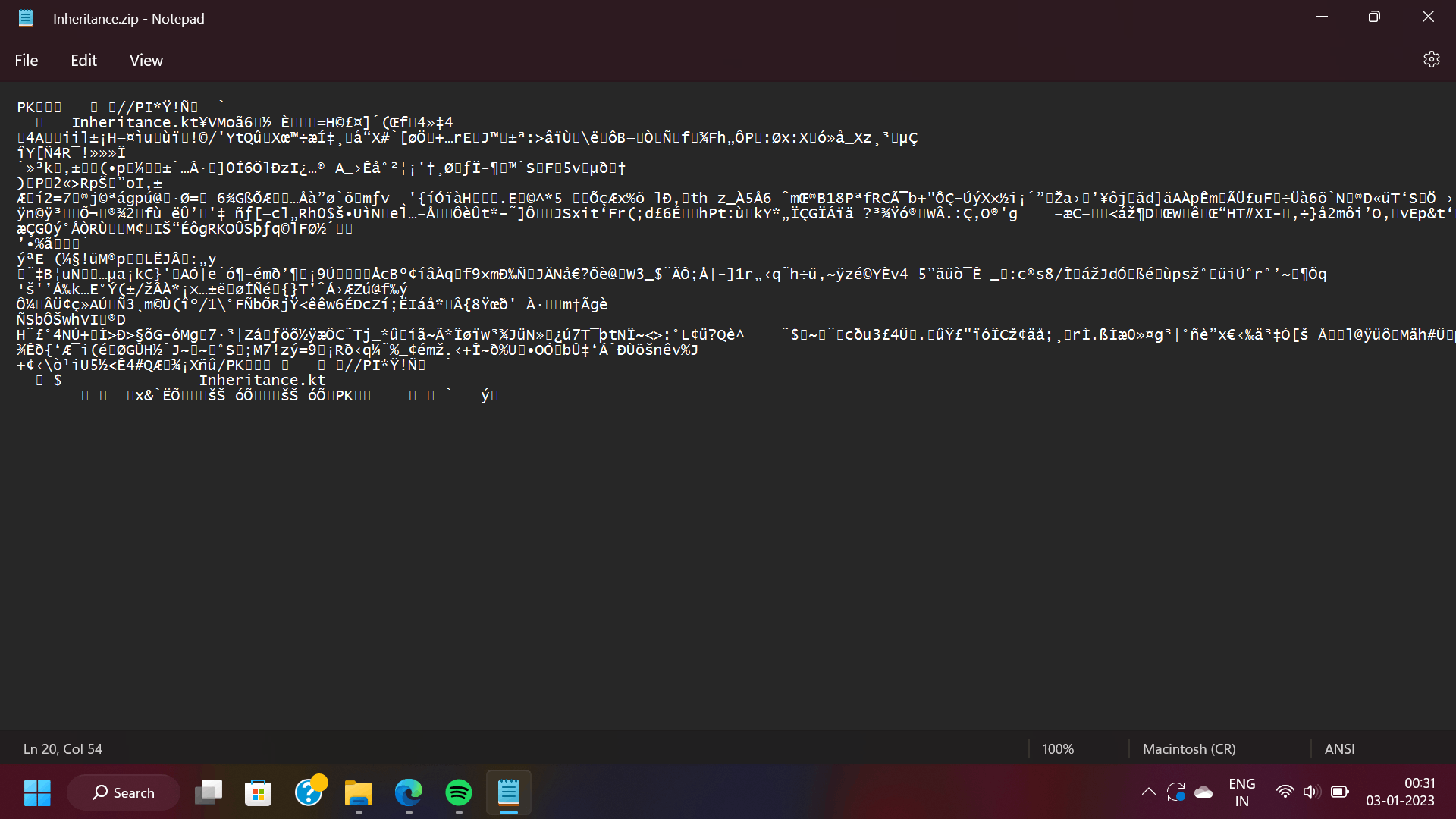 Why I cant open my kotlin zip file in notepad it is not giving me the ... Why I cant open my kotlin zip file in notepad it is not giving me the ...