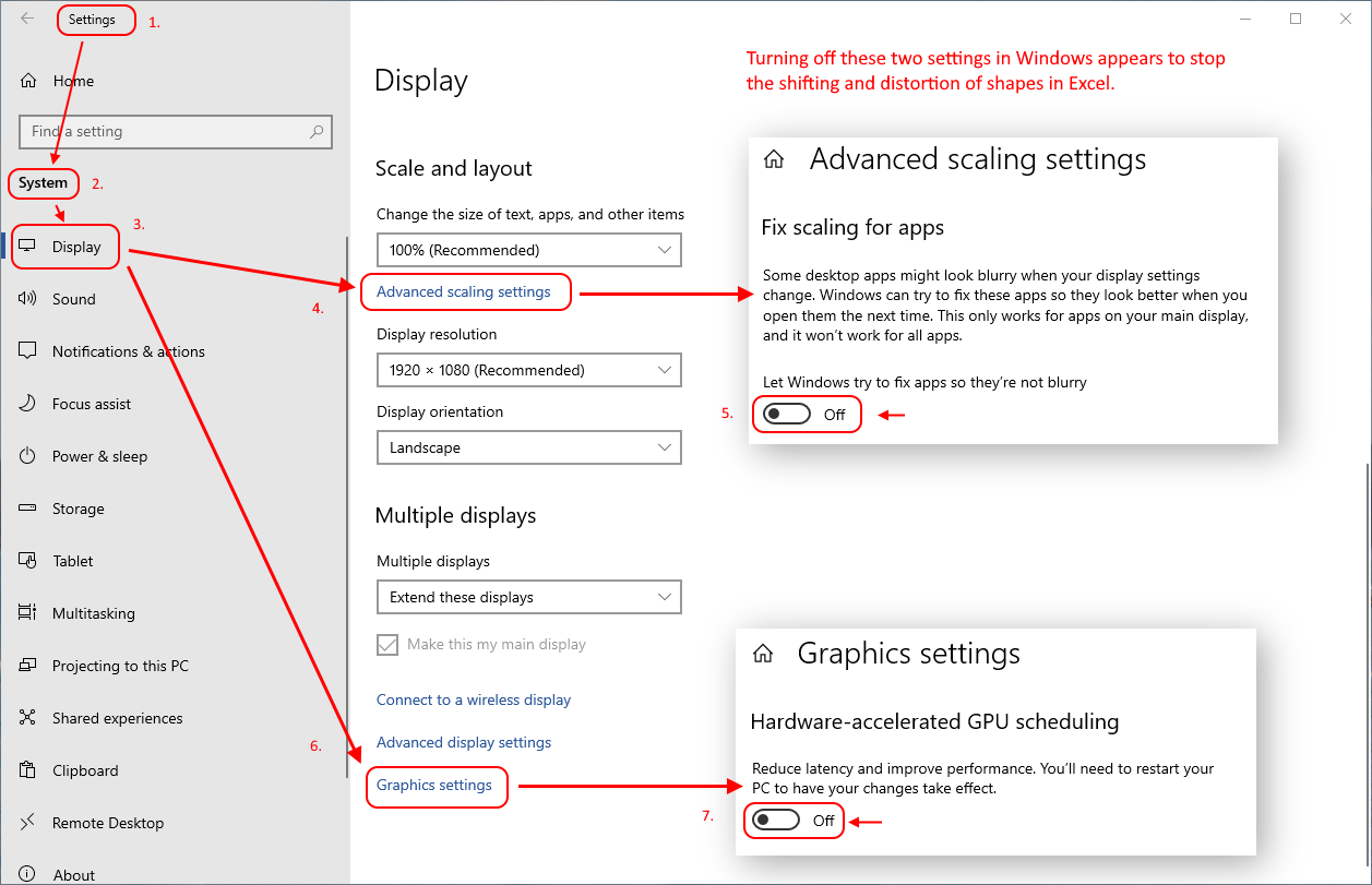 Excel Bug How To Stop Excel From Distorting And Moving Shapes After Microsoft Community