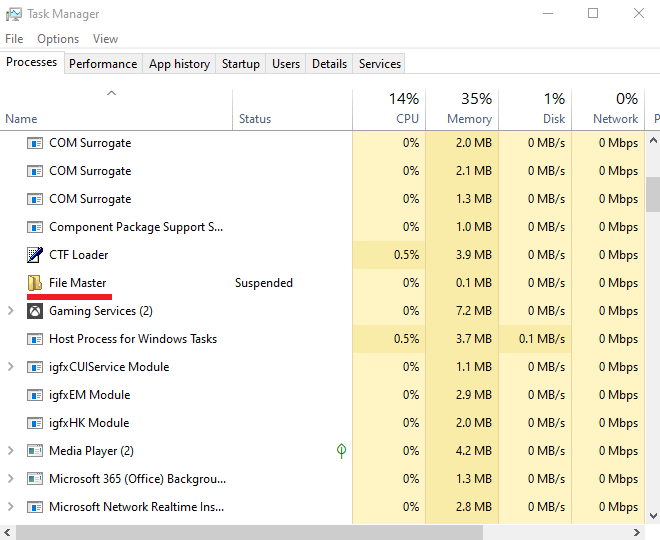 Program Appears As Suspended In The Task Manager Microsoft Community