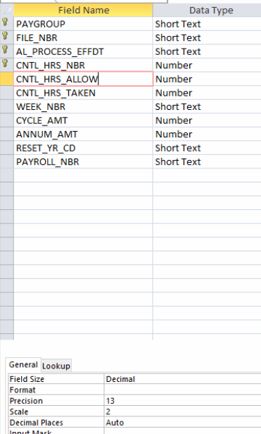 Access 2016 Truncating Decimal Data To Long Integer In Sql Linked Microsoft Community
