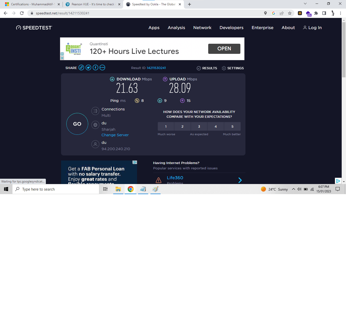 Onvue System Test Is Okay But Having Error Your Network Does Not Meet Training Certification