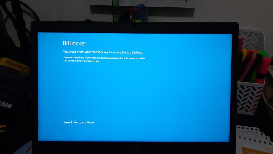 Bloqueo Por Bitlocker Microsoft Community