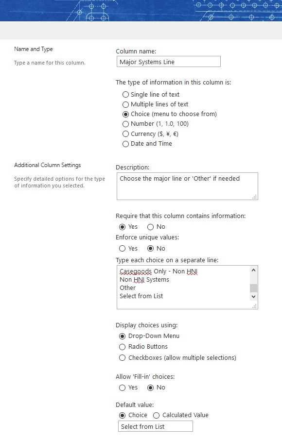 default values in Sharepoint choice column - Microsoft Community default values in Sharepoint choice column - Microsoft Community