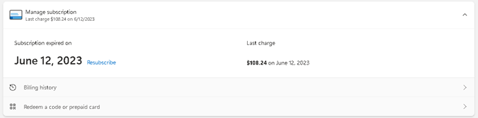 Services & subscriptions not showing current subscription - Microsoft ... Services & subscriptions not showing current subscription - Microsoft ...