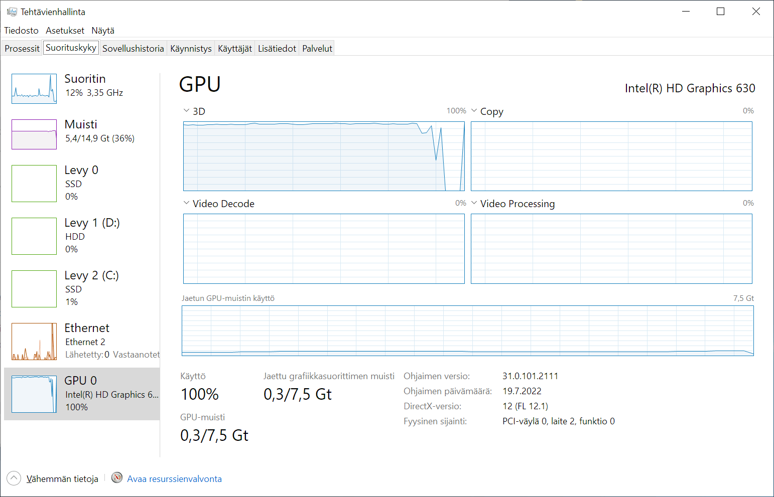 Directx Throws Errors When Gaming With Only Integrated Gpu Microsoft Community