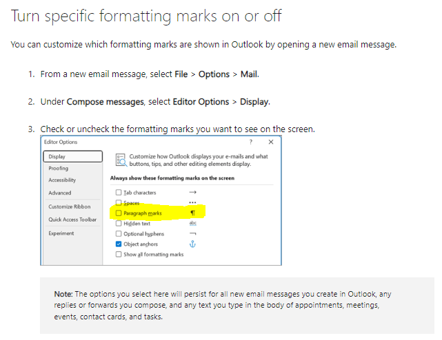 how to disable paragraph marks - Microsoft Community how to disable paragraph marks - Microsoft Community