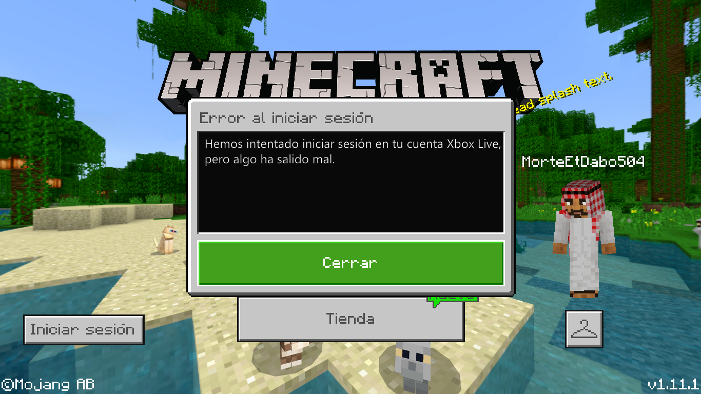 Windows 10 • Error al iniciar sesión en Minecraft. - Microsoft Community Windows 10 • Error al iniciar sesión en Minecraft. - Microsoft Community