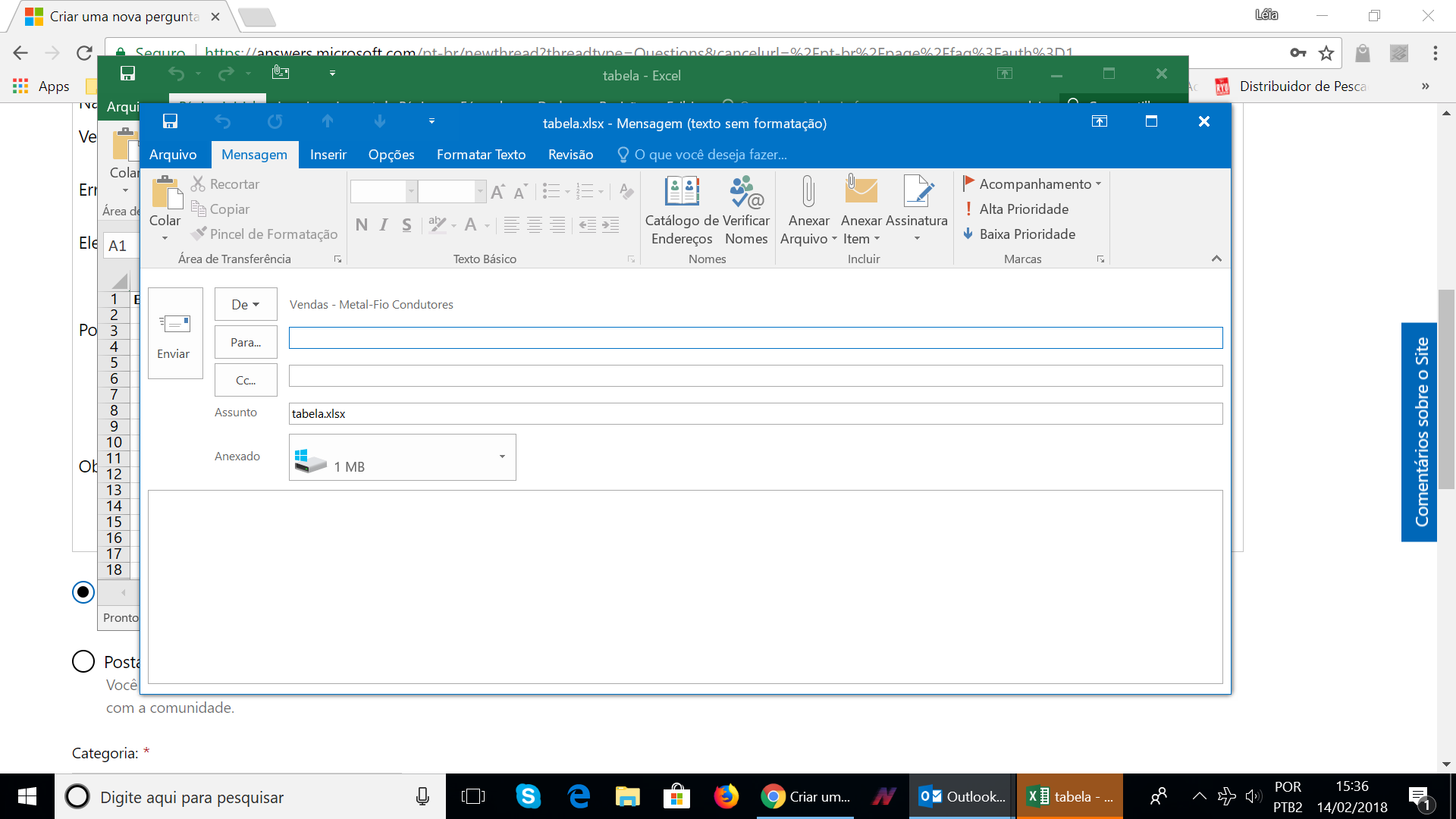 Erro Ao Enviar Email Pelo Outlook Em Pdf Microsoft Community