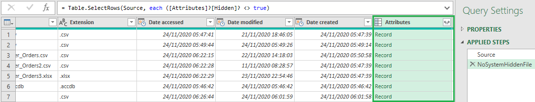 Power Query Get And Transform Most Recent File In Folder Microsoft Community