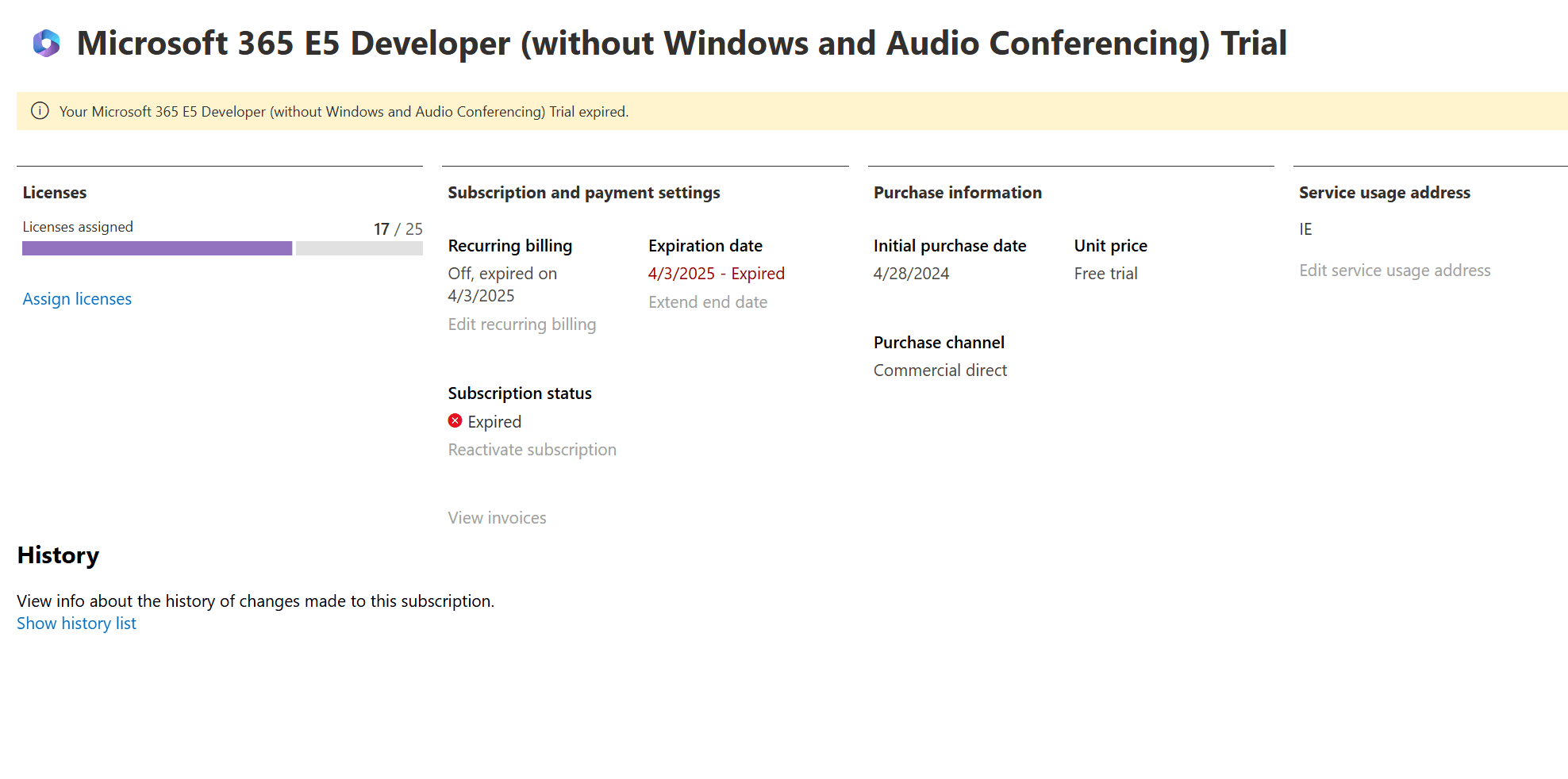 How can I extend Microsoft 365 developer subscription ? - Microsoft ... How can I extend Microsoft 365 developer subscription ? - Microsoft ...