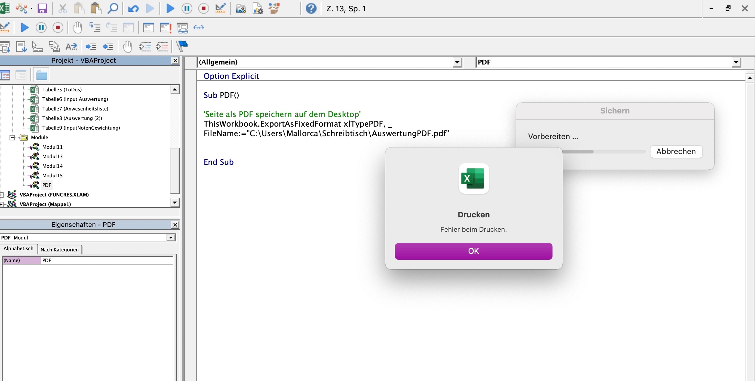 VBA Excel Seite als PDF speichern - Microsoft Community VBA Excel Seite als PDF speichern - Microsoft Community